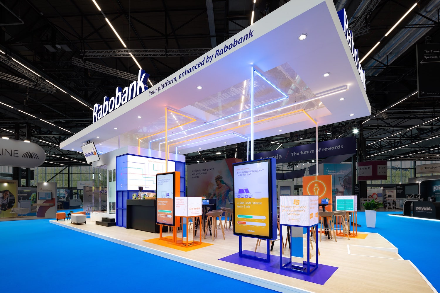 Exhibition stand design and construction for IBC | KOPexpo